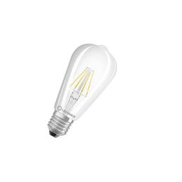 Osram LED-Lampe Leistungsklasse Classic edison fil 40 non-dim 4W/827 E27