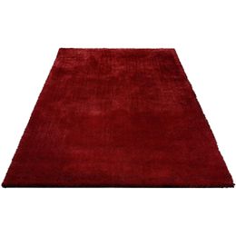 Hochflor-Teppich Home Affaire "Deman" Teppiche Gr. B/L: 240 cm x 320 cm, 25 mm, 1 St., rot Esszimmerteppiche