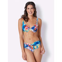 Balconette-Bikini Gr. 42, Cup C, bunt (aquamarin, rosé, bedruckt) Damen Bikini-Sets Ocean Blue