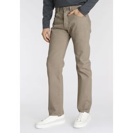 Levi's 5-Pocket-Jeans LEVI'S "501 VI'S ORIG" Gr. 33, Länge 34, beige (tan garment dye) Herren Jeans 5-Pocket-Jeans