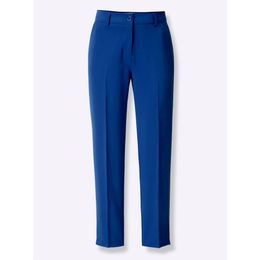 7/8-Hose Heine Gr. 36, Normalgrößen, blau (royalblau) Damen Hosen 7/8 Knöchelhose