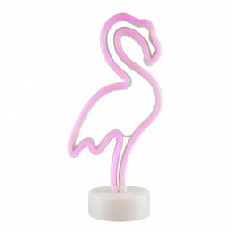 Northix - LED-Neonlampe, Flamingo