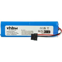 vhbw - Akku kompatibel mit Viomi V2 Pro, V3 Staubsauger (2600 mAh, 14,4 v, Li-Ion)