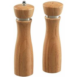 Kesper - Pfeffermühle & Salzstreuer, 2er Set, FSC-zertifizierter Bambus