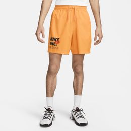 Nike Form ungefütterte Dri-FIT-Fitnessshorts für Herren (ca. 18 cm) - Gelb