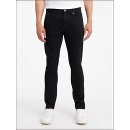 Calvin Klein Slim-fit-Jeans SLIM FIT RINSE BLACK im 5-Pocket-Style, schwarz