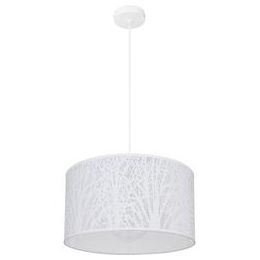 Design Hänge Leuchte weiß Baum Dekor Wohn Zimmer Beleuchtung Pendel Strahler Decken Lampe Globo 15387H