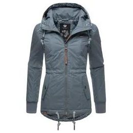 Al-Ko Winterjacke RAGWEAR "YM-Danka" Gr. S (36), grau Damen Jacken stylische Winter Outdoorjacke mit Kapuze