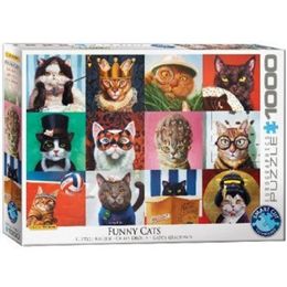 Eurographics Puzzle Funny Cats 1000 Teile