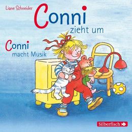 Silberfisch Conni zieht um / Conni macht Musik (Meine Freundin Conni - ab 3),1 Audio-CD - Julia Boehme, Liane Schneider (Hörbuch)