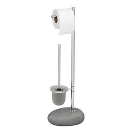 Wenko Stand WC-Garnitur Pebble Stone