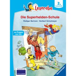 RAVENSBURGER VERLAG Leserabe - 2. Lesestufe: Die Superhelden-Schule - Rüdiger Bertram, Gebunden