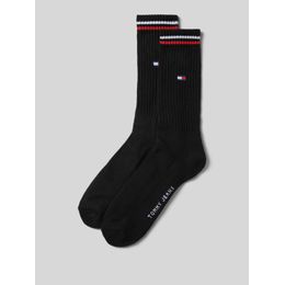 Tommy Hilfiger Socken mit Kontraststreifen im 2er-Pack