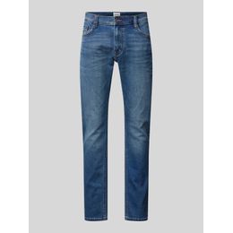 Mustang Slim Fit Jeans mit Label-Patch Modell 'OREGON'