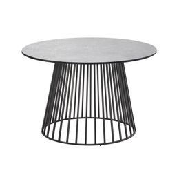 solpuri Grid Lounge- und Beistelltisch Aluminium Brick Grey/Anthracite Keramik/Aluminium
