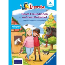 RAVENSBURGER VERLAG Beste Freundinnen auf dem Reiterhof - lesen lernen mit dem Leserabe - Erstlesebuch - Kinderbuch ab 7 Jahren - lesen üben 2. Klasse (Leserabe 2. Klasse) - Barbara Peters, Gebunden