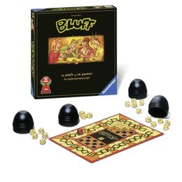 RAVENSBURGER VERLAG Ravensburger 27223 - Bluff, Partyspiel für 2-6 Spieler, Würfelspiel, für alle Bluffer ab 12 Jahren, Spiel des Jahres