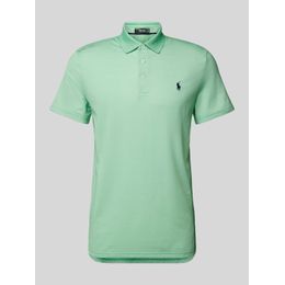 Polo Ralph Lauren Tailored Fit Poloshirt mit Label-Stitching