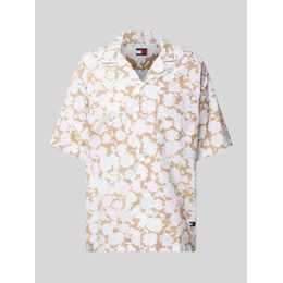 Tommy Jeans Relaxed Fit Freizeithemd mit floralem Print