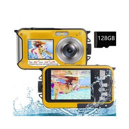 DTC GmbH Digitalkamera Fotokamera Outdoor-Kamera (inkl. 2.7K Full HD 48MP 16X Digitalzoom Kompaktkamera