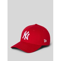 New Era Basecap mit Label-Stitching