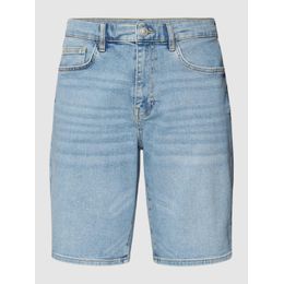 Esprit Slim Fit Jeansshorts mit Kontrastnähten