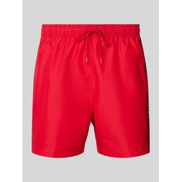 Tommy Hilfiger Badehose mit Label-Stitching