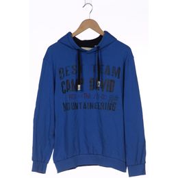 CAMP DAVID Herren Kapuzenpullover, blau