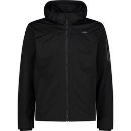 CMP Laufhose MAN JACKET ZIP HOOD NERO