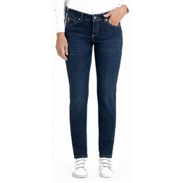 MAC Slim-fit-Jeans 5940-90-0380L- Slim Fit Jeans mit mittlerer Leibhöhe blue washed