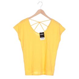 EDC by Esprit Damen T-Shirt, gelb, Gr. 38