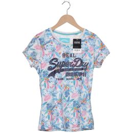 Superdry Damen T-Shirt, blau