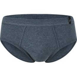 Herren Slip jeansblau-meliert, Größe 7