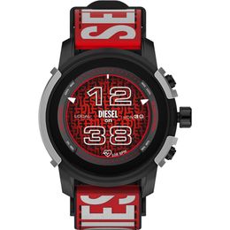 Diesel® Herren Touchscreen-Smartwatch "DZT2041", rot, 99