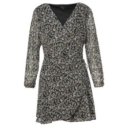 Koroshi Kleid Damen Gr&ouml;&szlig;e 40 schwarz / wei&szlig; Sommerkleid