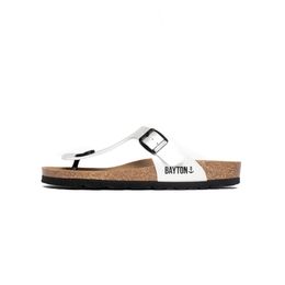 Bayton T-Bar Sandals 'Mercure' female size 43 Black / White