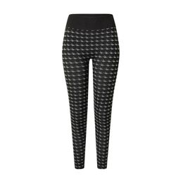 Urban Classics Leggings Damen Gr&ouml;&szlig;e S/M grau / schwarz