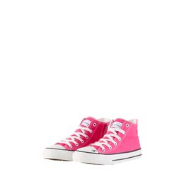 Tom Tailor Mädchen Sneaker aus Baumwolle, rosa, Uni, Gr. 38