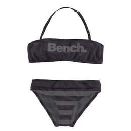 Bench Bandeau-Bikini M&auml;dchen Gr&ouml;&szlig;e 122/128 schwarz