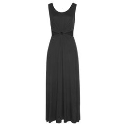Lascana Kleid Damen Gr&ouml;&szlig;e 40 schwarz Winterkleid