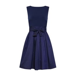 Swing Kleid 'Microtaf' Damen Gr&ouml;&szlig;e 40 marine Winterkleid