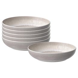 like. by Villeroy & Boch Pastaschalen Perlemor Sand ø 22,2 cm 6er Set