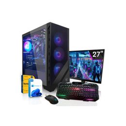 SYSTEMTREFF Gaming-PC-Komplettsystem (27"