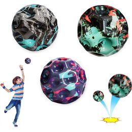 yhroo Spielball 3 Stück Space Ball: Super hoch springender leichter Schaumstoffball