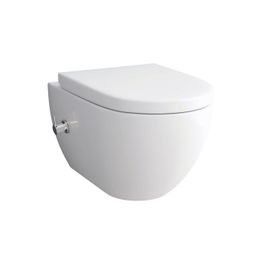 Alpenberger Dusch-WC Set - Hänge WC mit Bidet Funktion und integrierter Armatur
