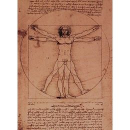 L.M. Karten Experimentierkasten Effekt-Postkarte Wackelbild "Leonardo Da Vinci"