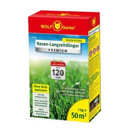 Wolf Garten WOLF-Garten Rasendünger LE 50 Premium Langzeitdünger 1 kg