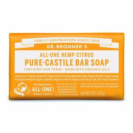 Dr. Bronners Feste Duschseife Dr Bronner'S Jábon En Pastilla Cítricos 140 G