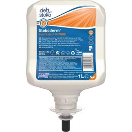 SC Johnson Professional GmbH Hammer UV-Hautschutzcreme Stokoderm Sun Protect 50 PURE 1l unparfümiert Kartu