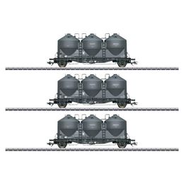 Märklin Märklin Güterwagen H0 3er-Set Staubsilowagen Kds 67 der DB